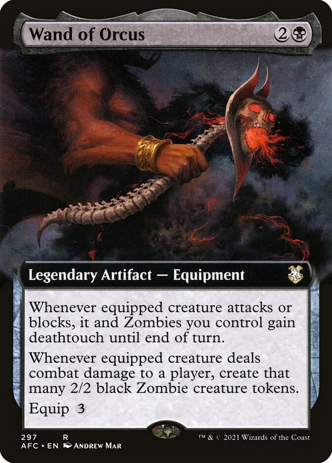 Wand of Orcus MTG (Forgotten Realms Commander)