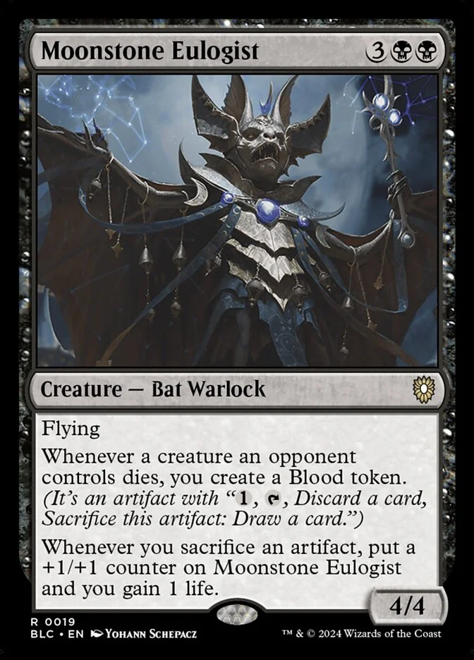 Moonstone Eulogist MTG (Bloomburrow Commander)