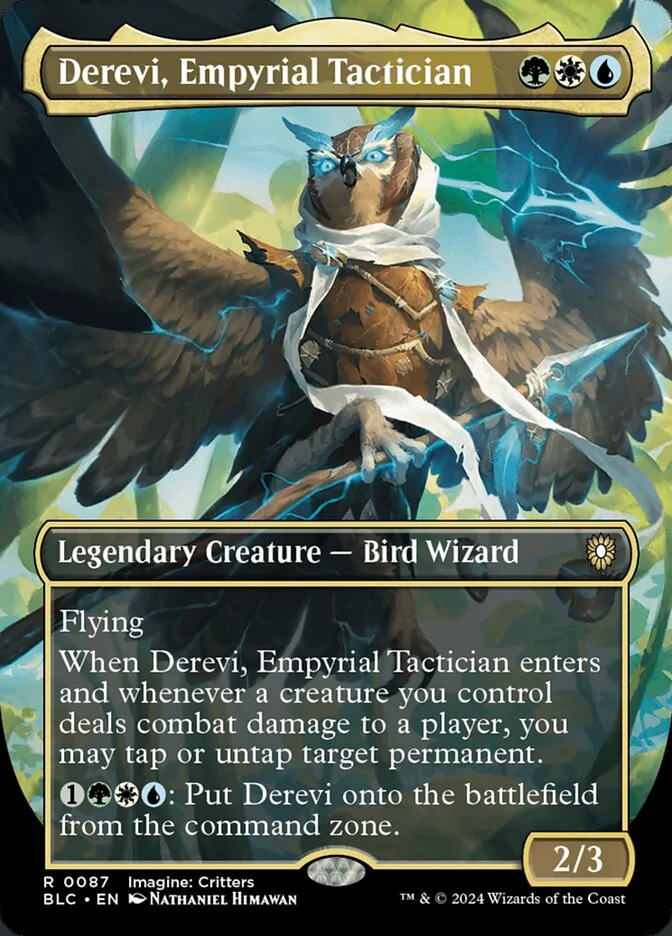 Derevi, Empyrial Tactician MTG (Bloomburrow Commander)