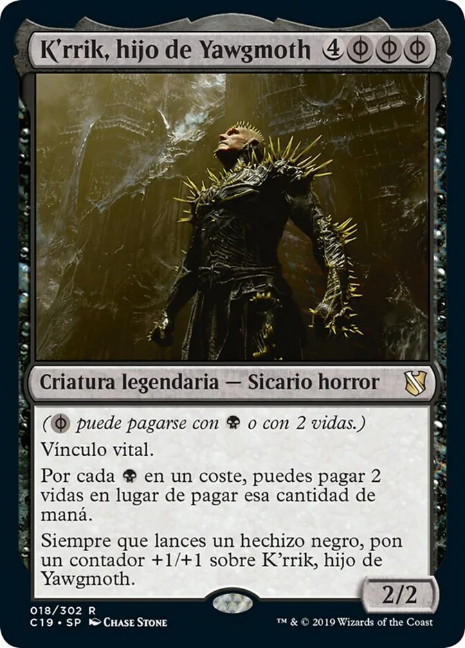 K'rrik, hijo de Yawgmoth MTG (Commander 2019)
