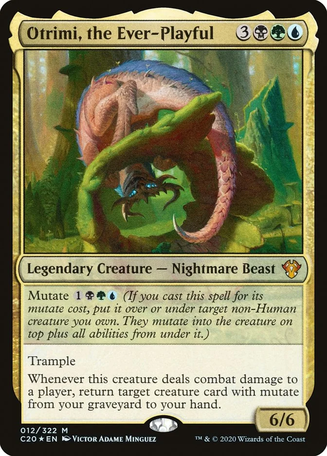 Otrimi, the Ever-Playful MTG (Commander 2020)
