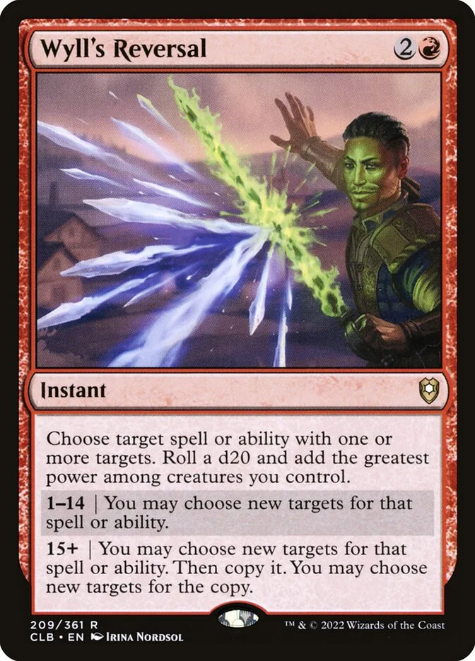 Wyll's Reversal MTG (Commander Legends: Battle for Baldur's Gate)