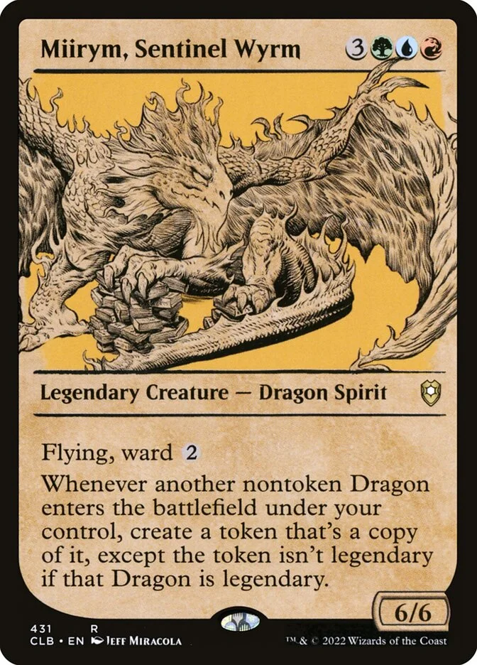 Miirym, Sentinel Wyrm MTG (Commander Legends: Battle for Baldur's Gate)