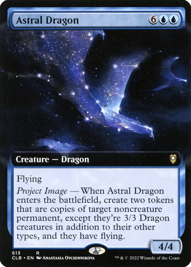 Astral Dragon MTG (Commander Legends: Battle for Baldur's Gate)
