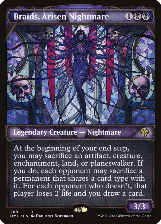 Braids, Arisen Nightmare MTG (Dominaria United)