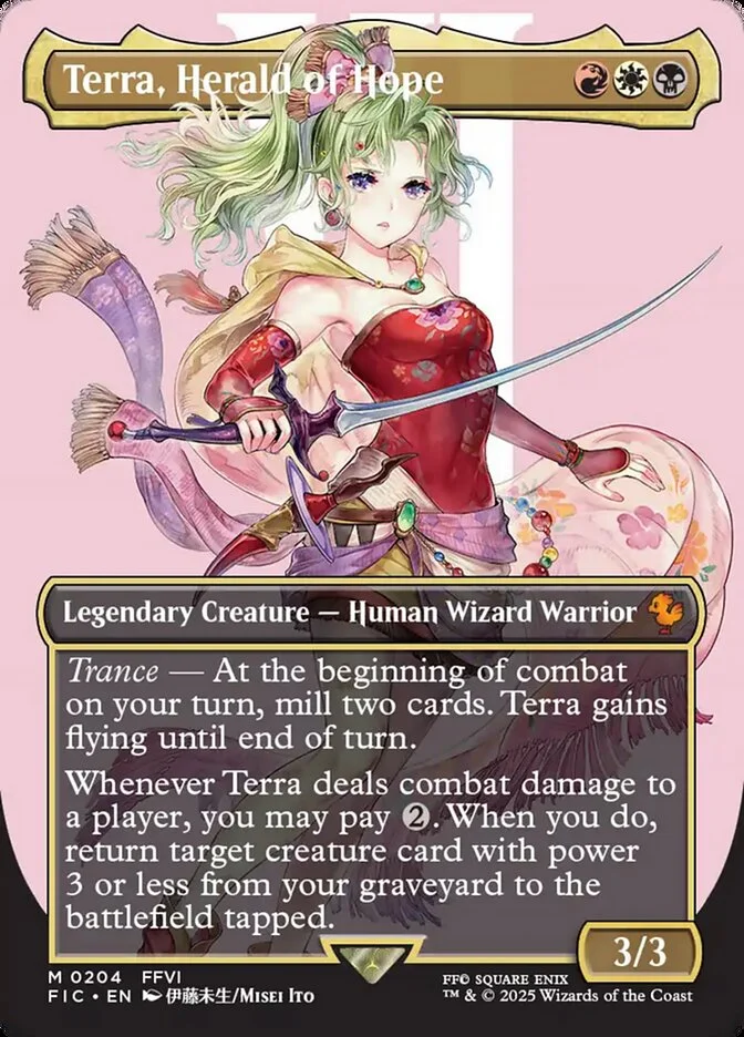Terra, Herald of Hope MTG (Final Fantasy Commander)