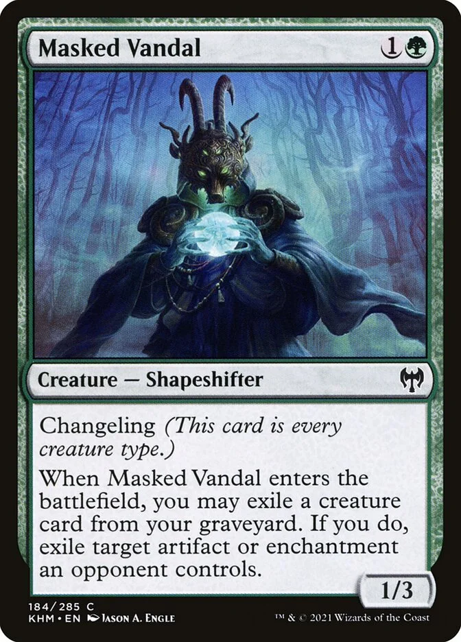 Masked Vandal MTG (Kaldheim)