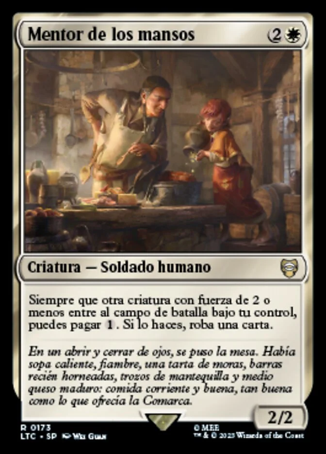 Mentor de los mansos MTG (Tales of Middle-earth Commander)