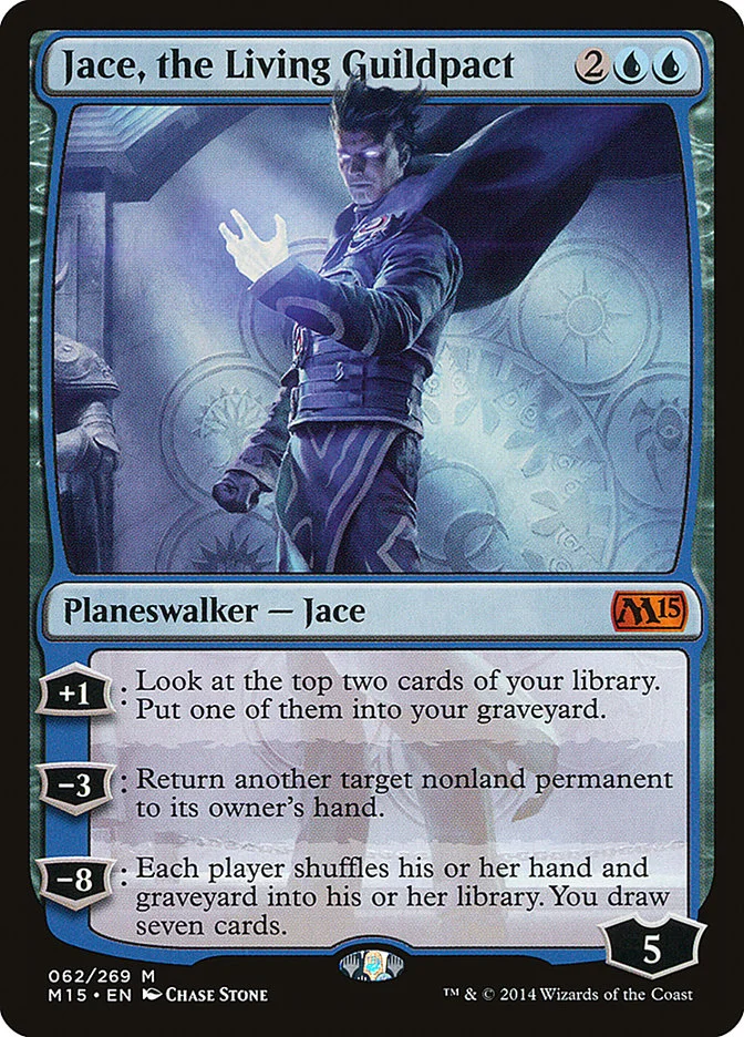 Jace, the Living Guildpact MTG (Magic 2015)