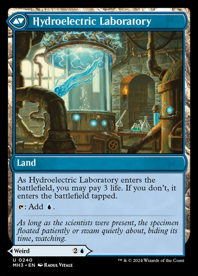 Hydroelectric Specimen / Hydroelectric Laboratory MTG (Modern Horizons 3)