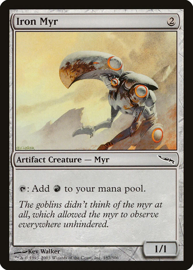 Iron Myr MTG (Mirrodin)
