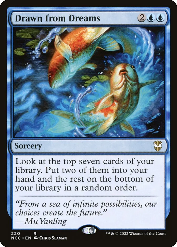 Drawn from Dreams MTG (New Capenna Commander)