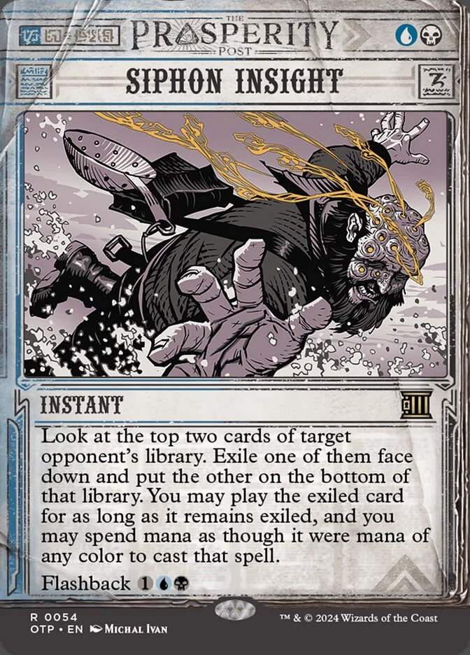 Siphon Insight MTG (Breaking News)