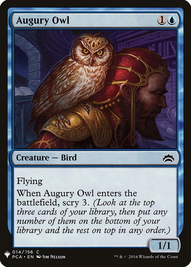 Augury Owl MTG (The List)