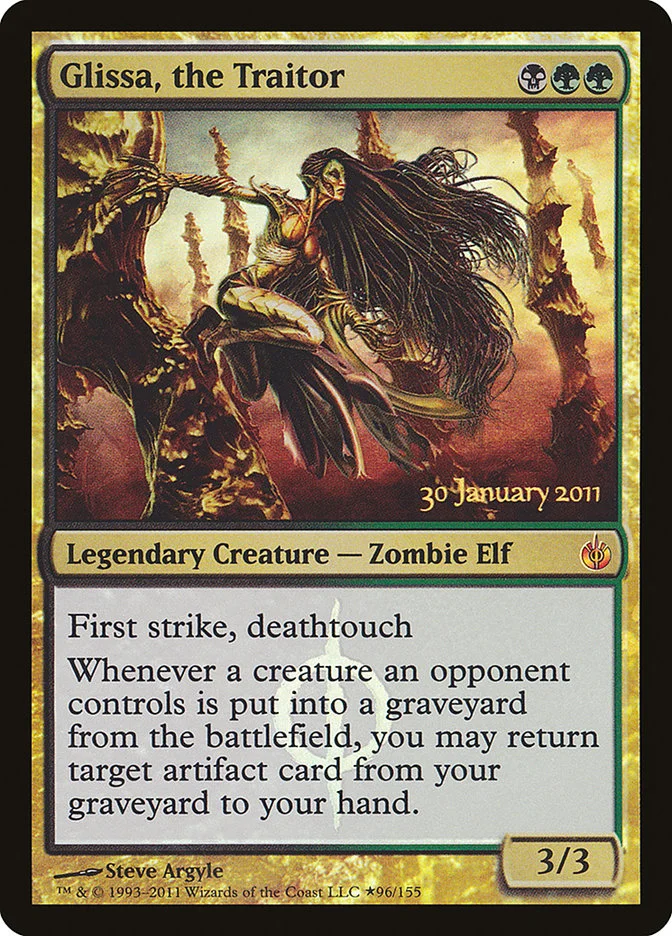 Glissa, the Traitor MTG (Mirrodin Besieged Promos)