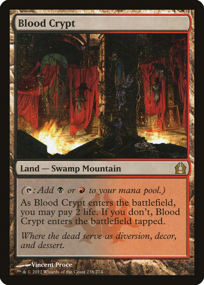 Blood Crypt MTG (Return to Ravnica)