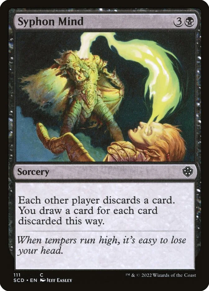 Syphon Mind MTG (Starter Commander Decks)
