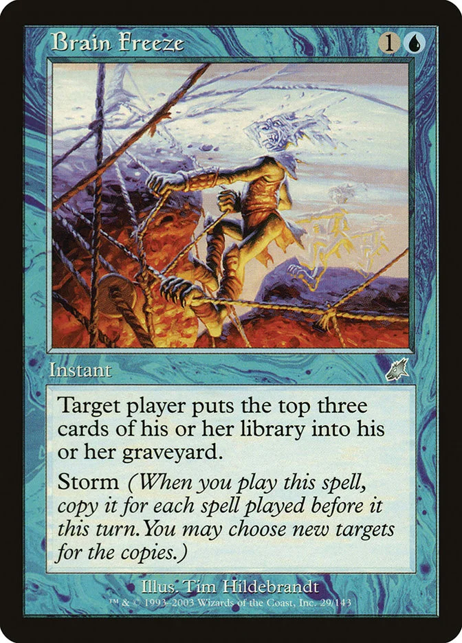 Brain Freeze MTG (Scourge)