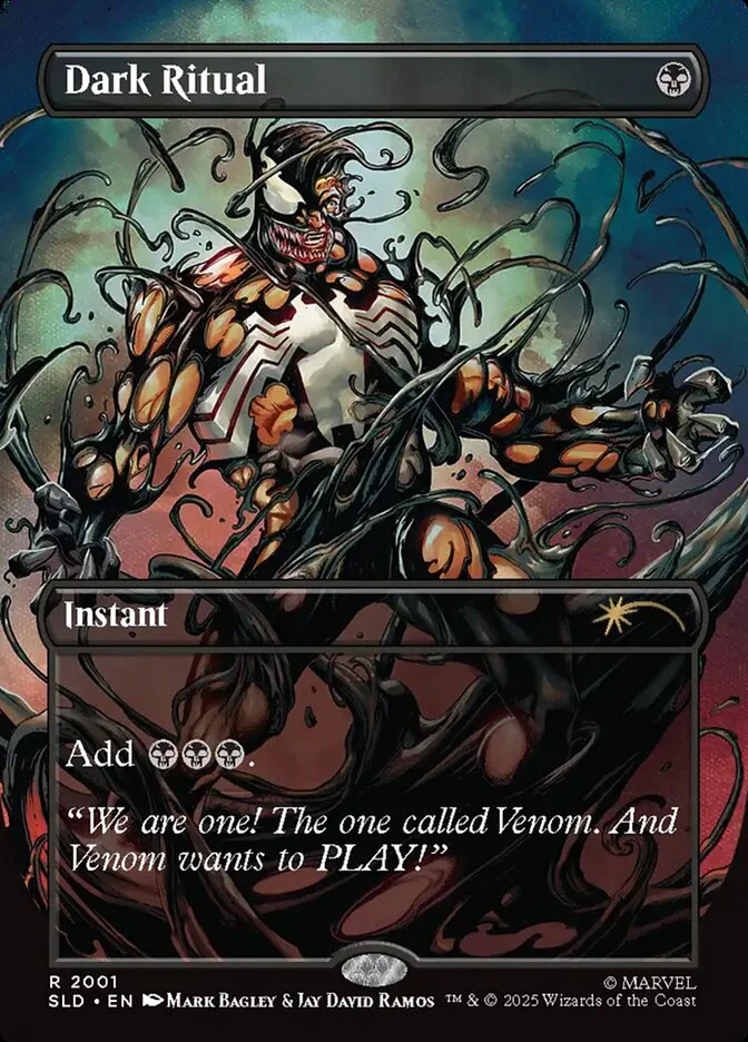 Dark Ritual MTG (Secret Lair Drop)