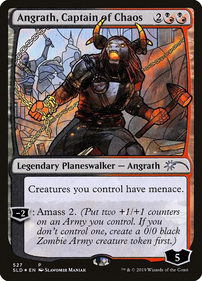 Angrath, Captain of Chaos MTG (Secret Lair Drop)