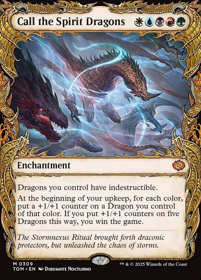 Call the Spirit Dragons MTG (Tarkir: Dragonstorm)