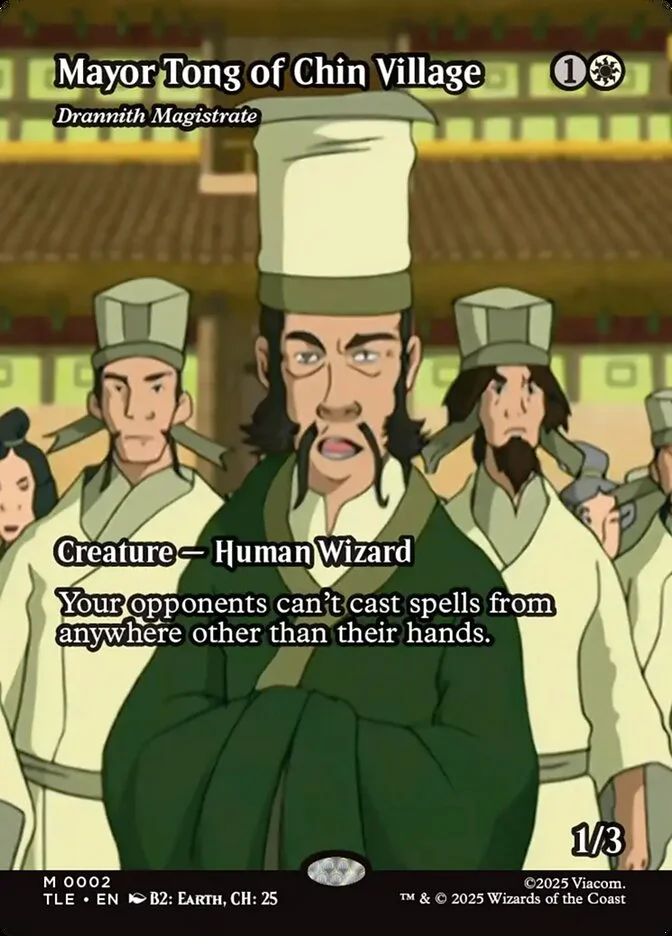 Drannith Magistrate MTG (Avatar: The Last Airbender Eternal)