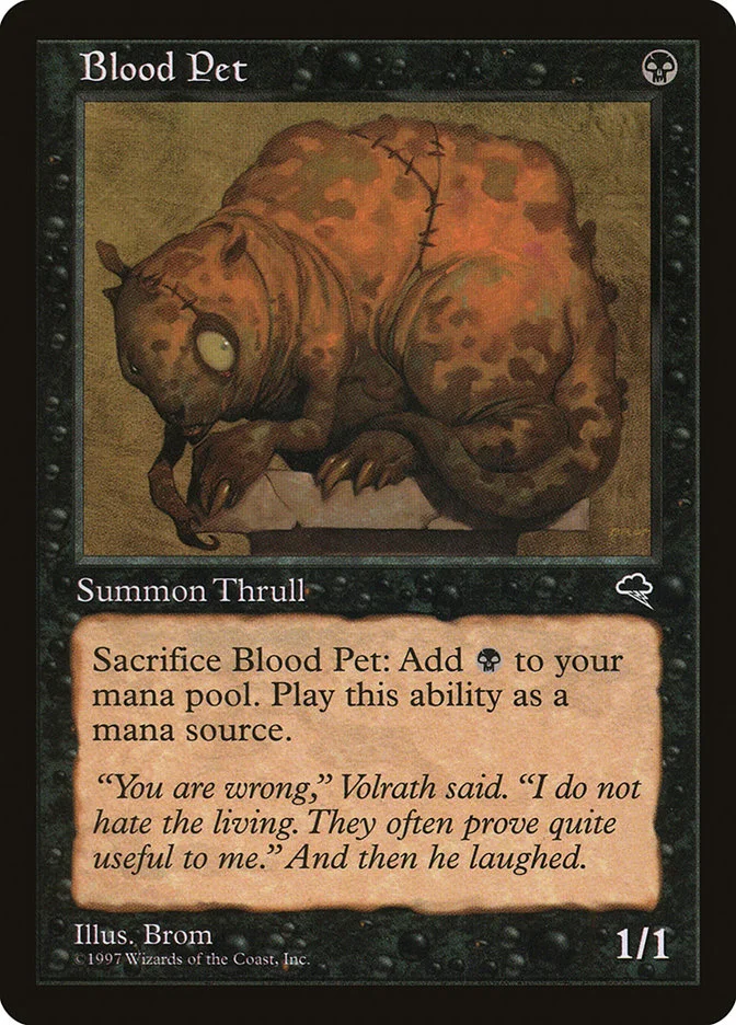 Blood Pet MTG (Tempest)