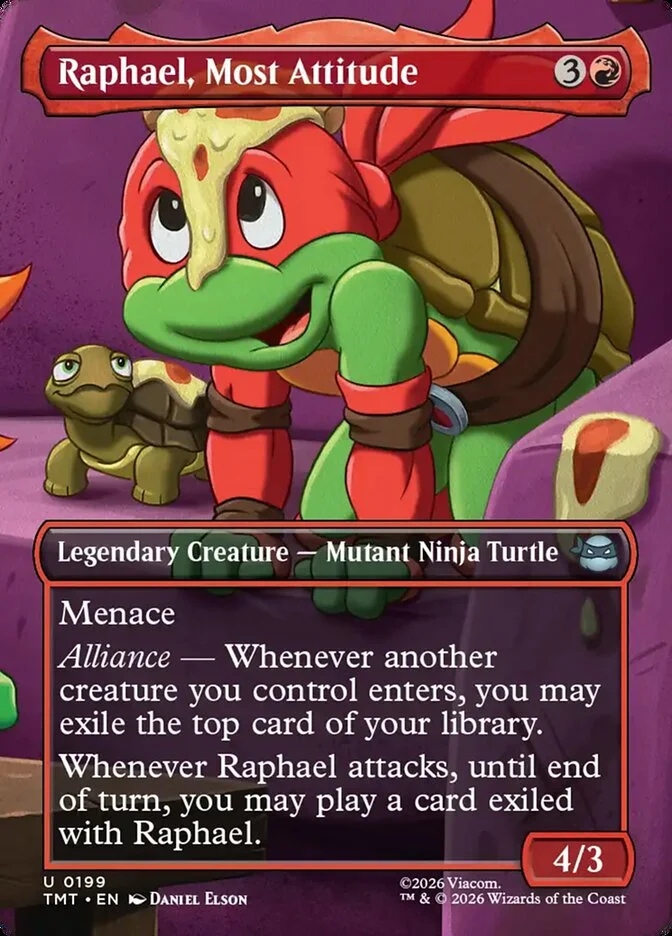 Raphael, Most Attitude MTG (Teenage Mutant Ninja Turtles)