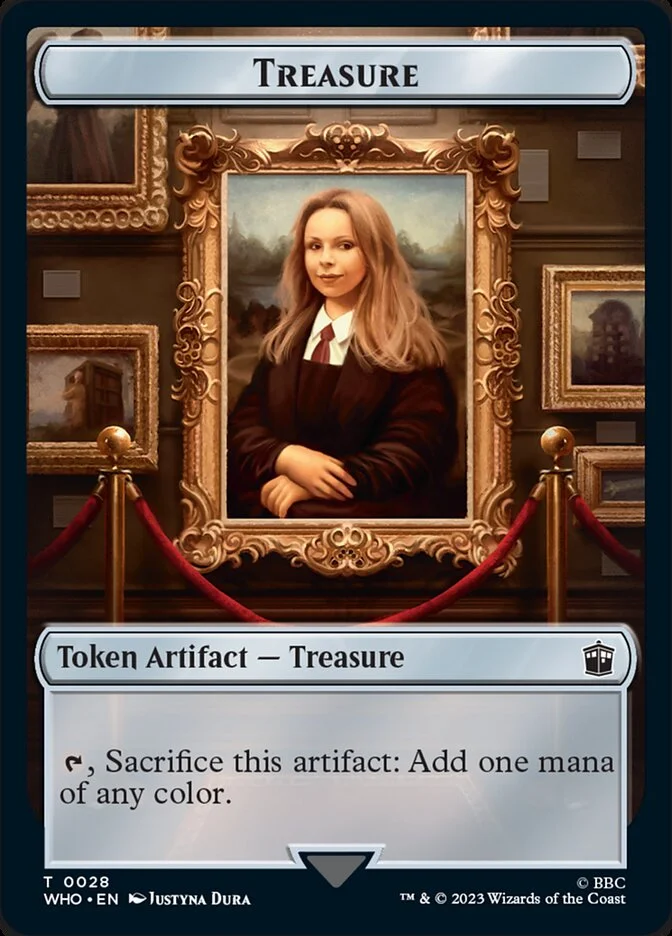 Treasure MTG (Doctor Who Tokens)