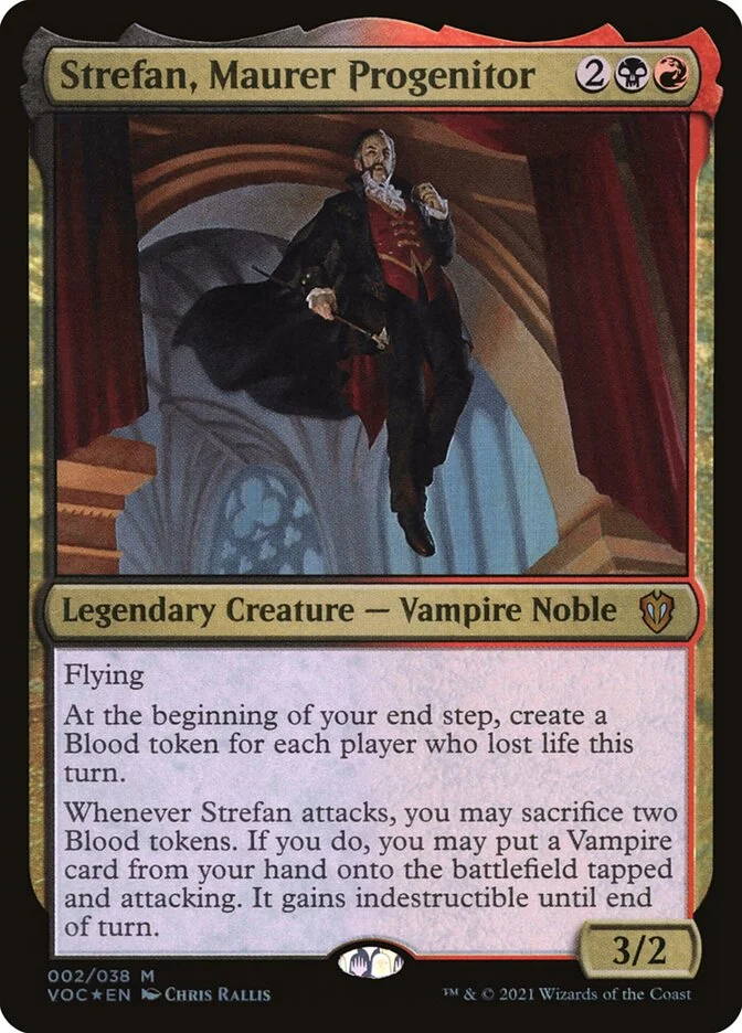 Strefan, Maurer Progenitor MTG (Crimson Vow Commander)