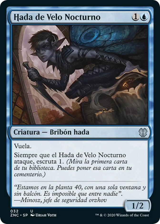 Hada de Velo Nocturno MTG (Zendikar Rising Commander)