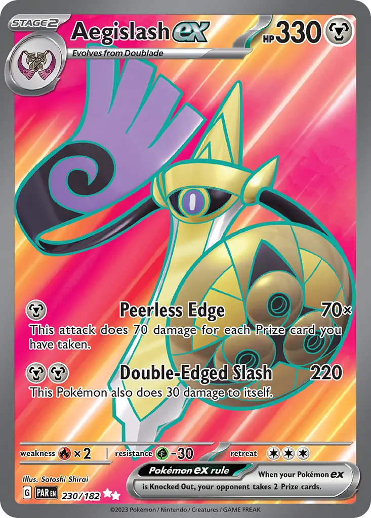 Aegislash ex PKM (Paradox Rift) Pokémon - TCG Land